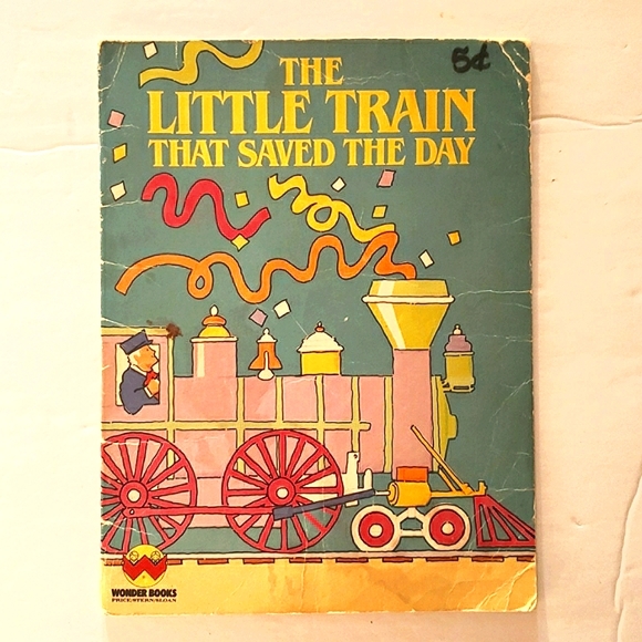 Wonder Books | Toys | 987 The Little Train That Saved The Day Book ...
